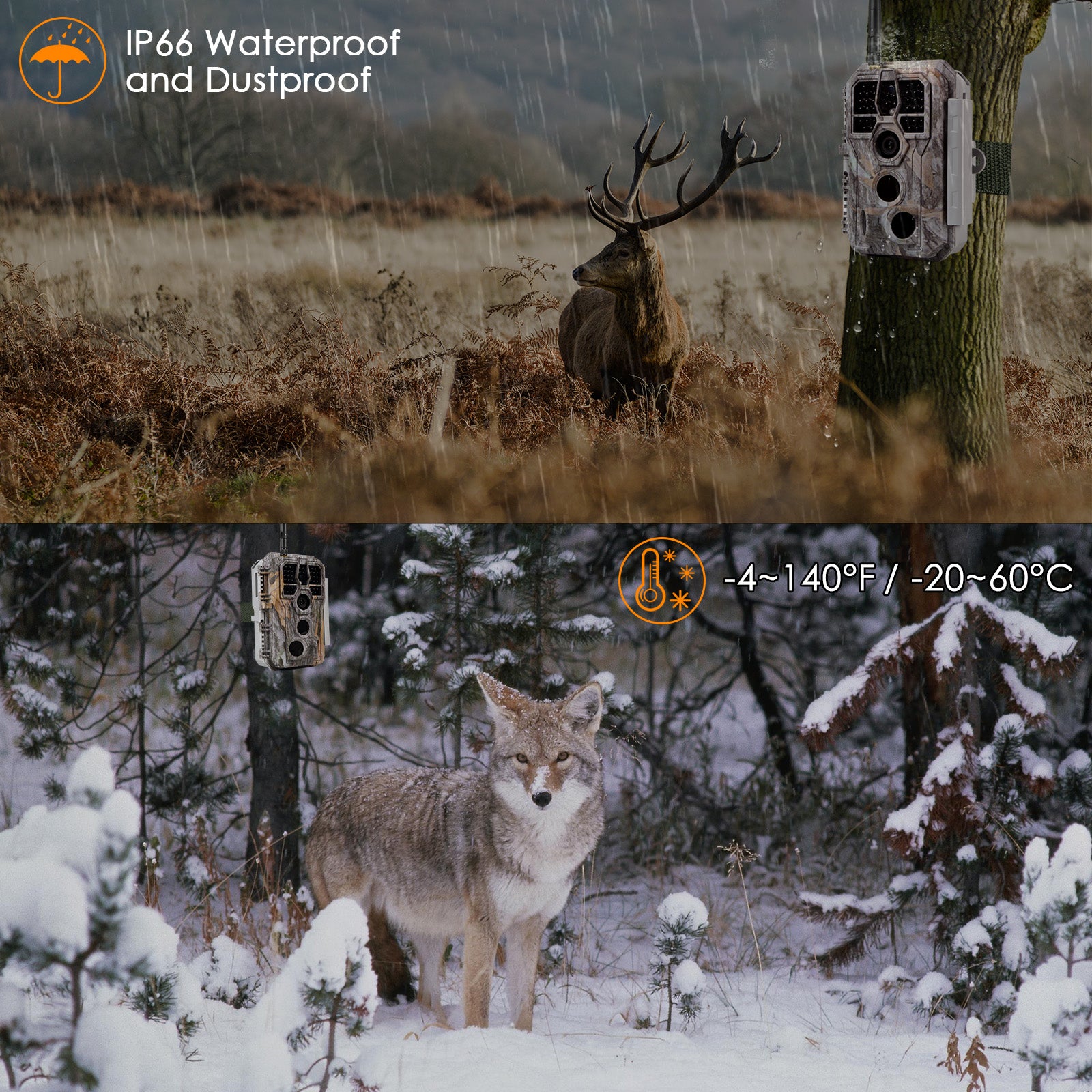 Bundle Trail Camera Bluetooth and WiFi